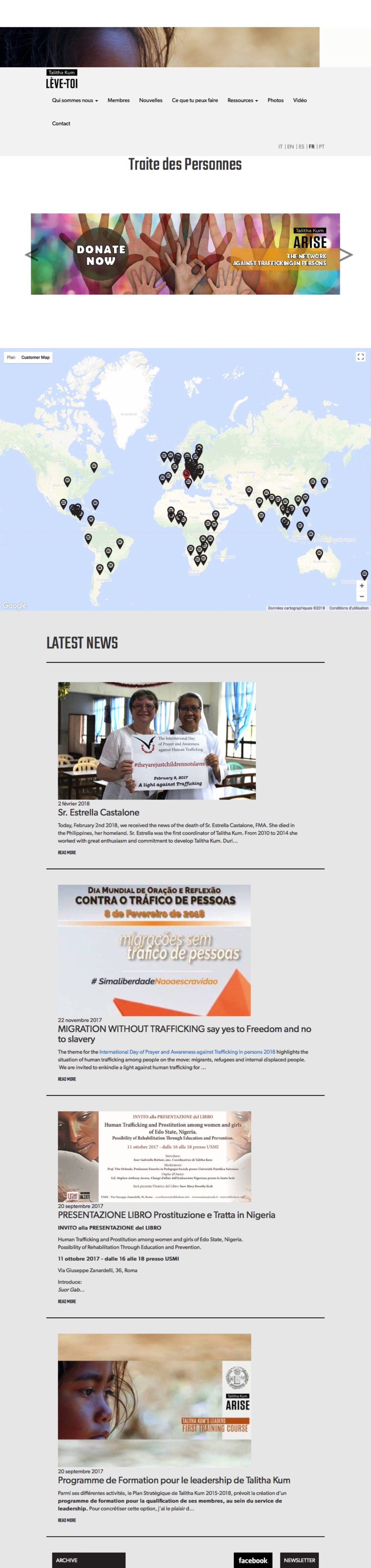 Talitha Kum - ARISE - As consecrated women we live in solidarity with ...