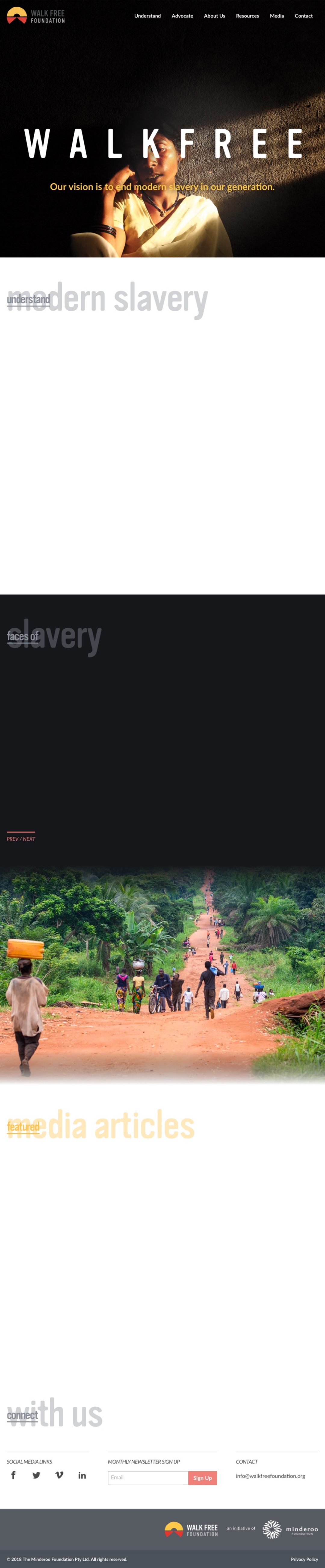 At Walk Free Foundation, we focus on a multi-faceted approach to engage ...