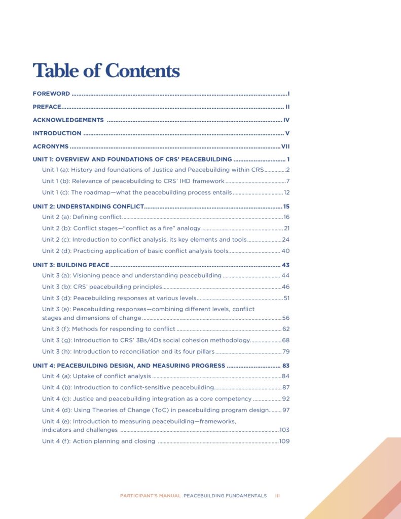 CATHOLIC PEACEBUILDING NETWORK - Catholic Approaches to Transitional ...