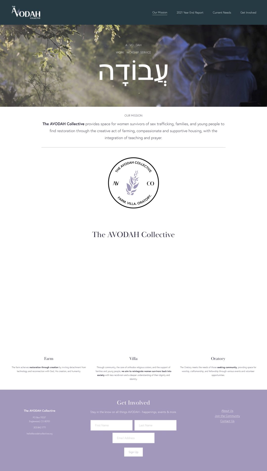 The AVODAH Collective provides space for women survivors of sex ...