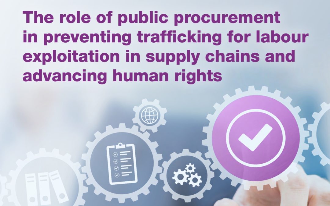 OSCE - The role of public procurement in preventing trafficking for ...